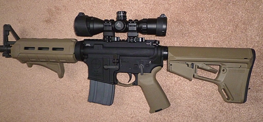 My "orphan" PSA "M4" upper has a new look and a new home of its own ...