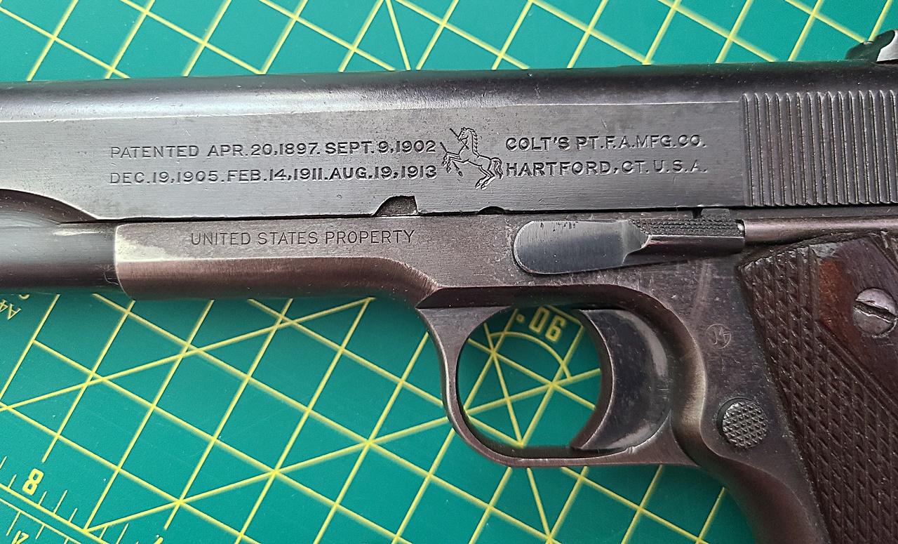 Is my old 1911 worthy of better pics and some discussion? **PICS ADDED ...