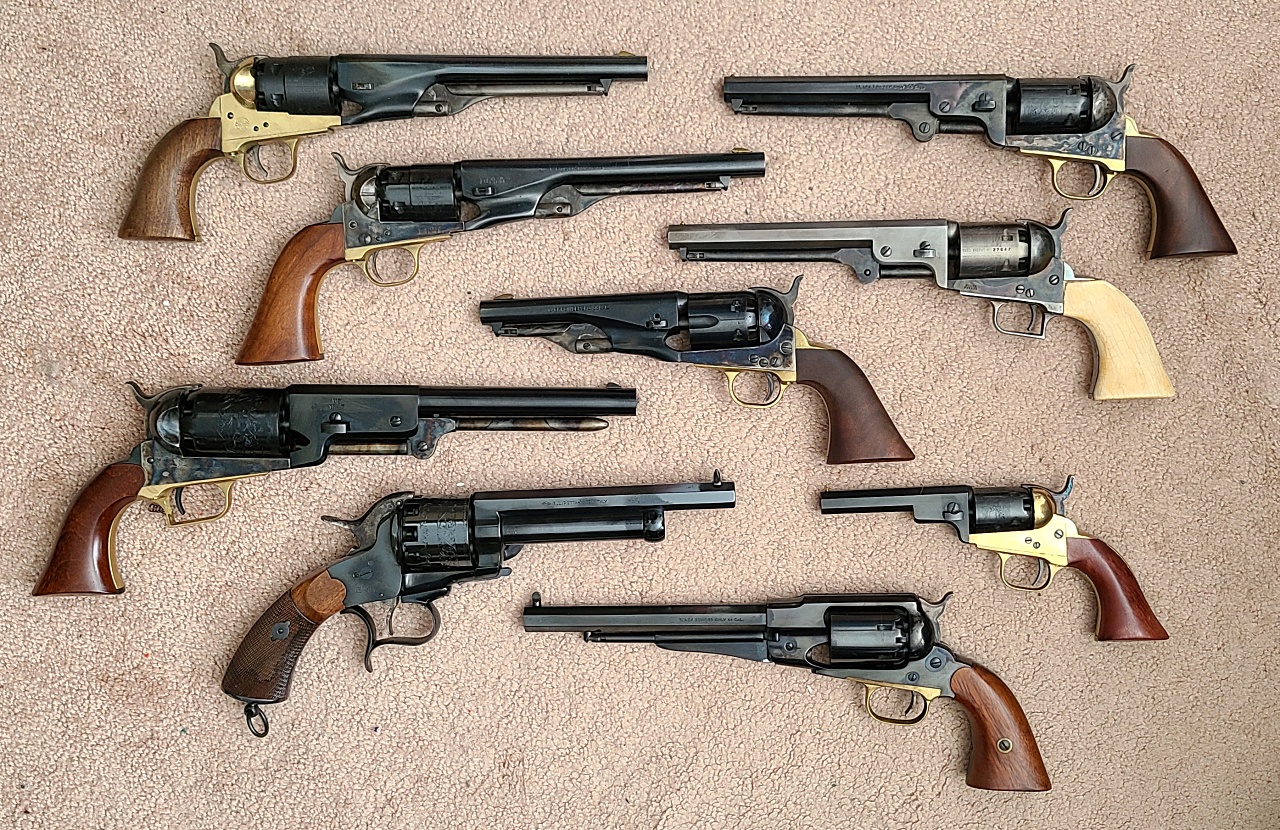 Picked up my first and second Colt C&B revolvers: 2nd Gen 1851 Navy and ...