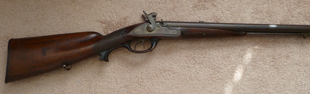 Picked my percussion "Cape Gun" up from the 'smith...Not safe to shoot ...