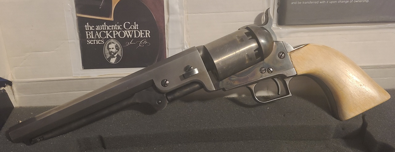 Picked up my first and second Colt C&B revolvers: 2nd Gen 1851 Navy and ...